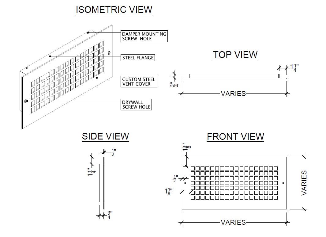 Specs & Drawings - VisionMakers