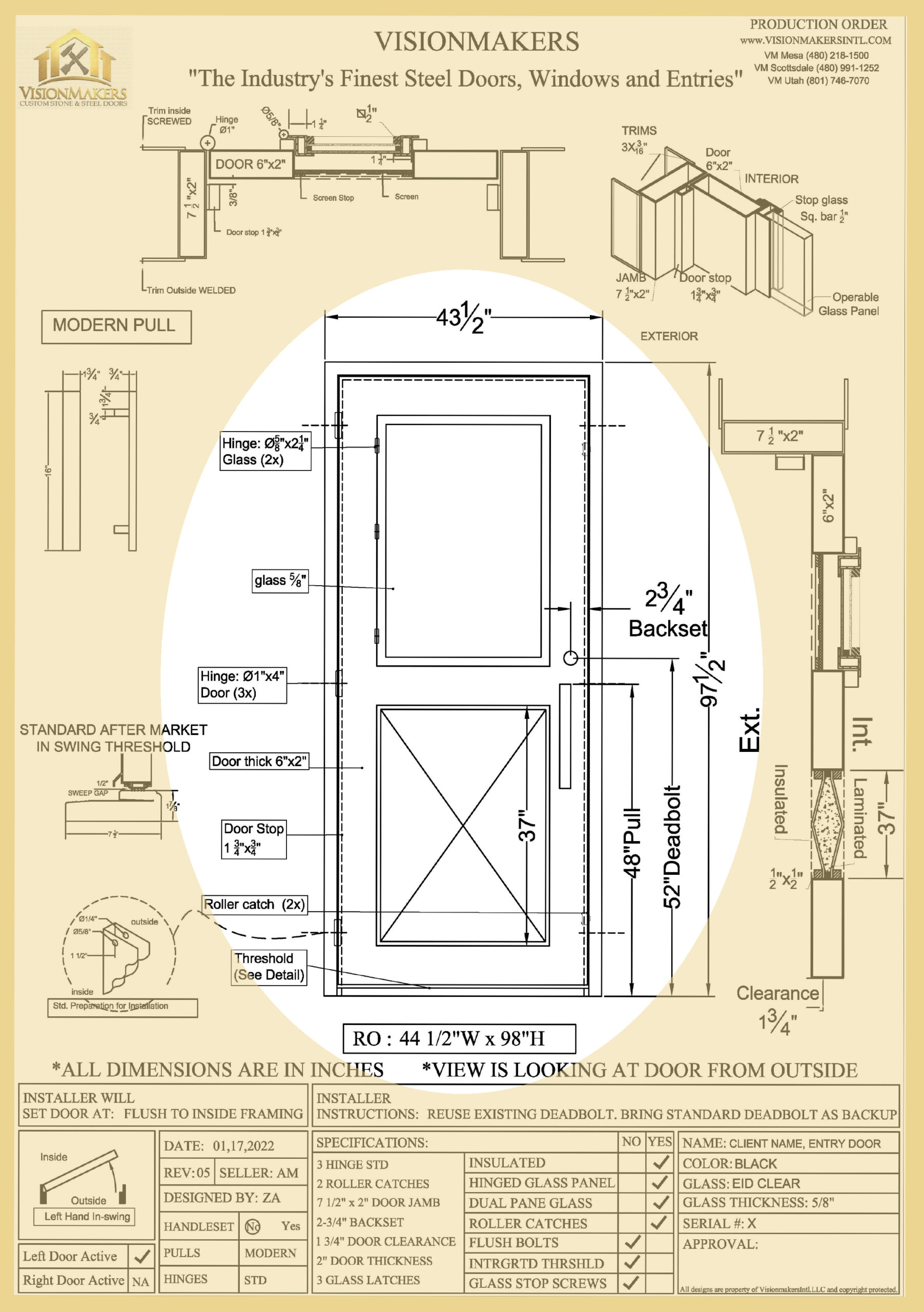 Anatomy of the CAD: Doors - VisionMakers